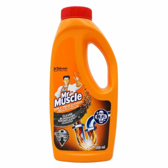 Mr Muscle Drain Cleaner (500ML) - Best Before
