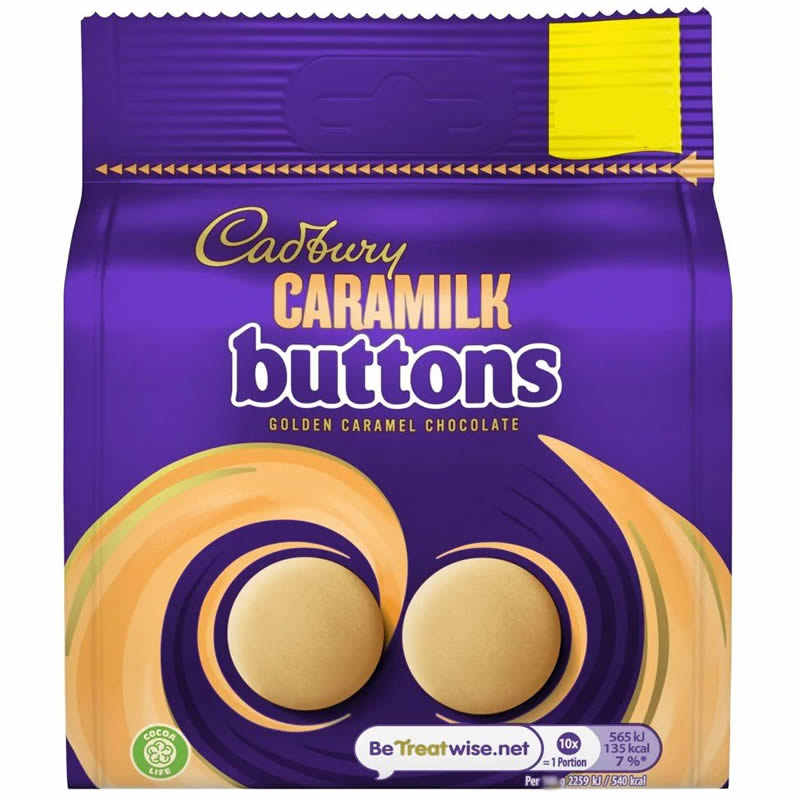 Cadbury Buttons - Caramilk (90G) - Best Before
