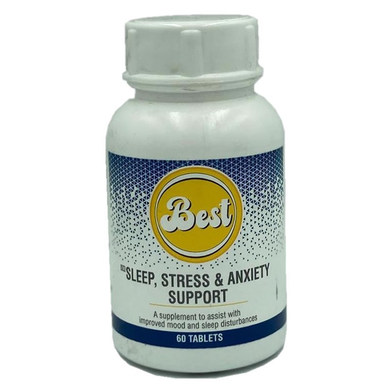 Best Sleep Stress Anxiety Supplement 60pc Best Before