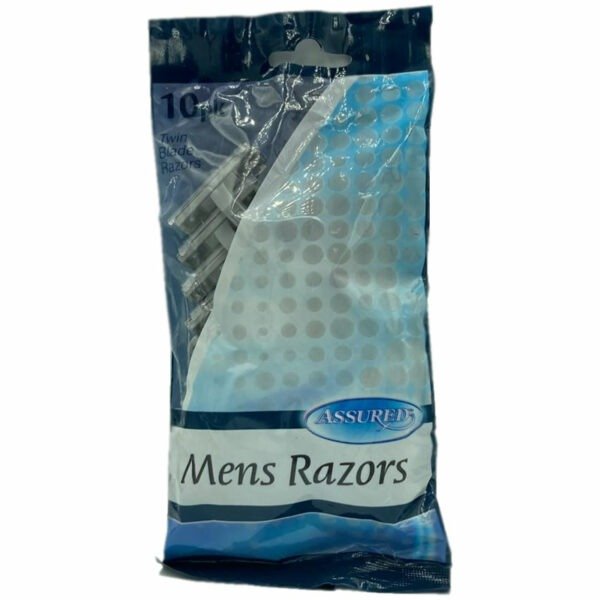 Assured Mens Razor (10'S) - Best Before