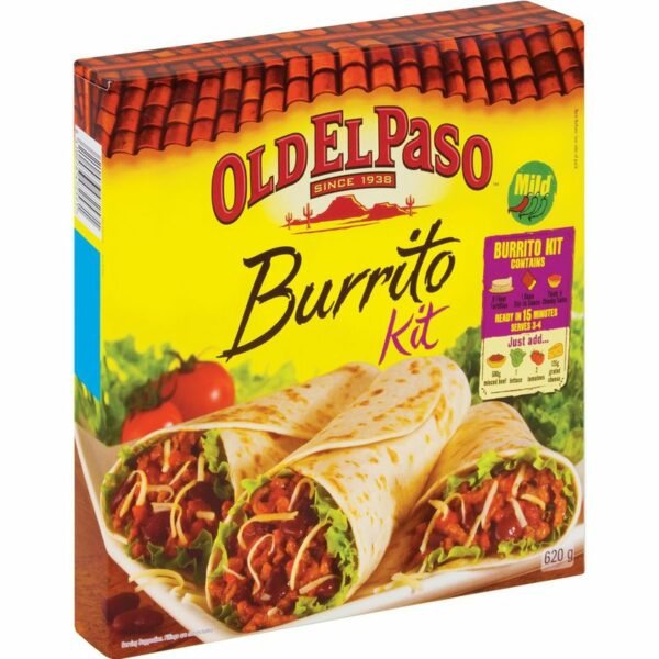 Old El Paso - Burrito Kit (620G) - Best Before