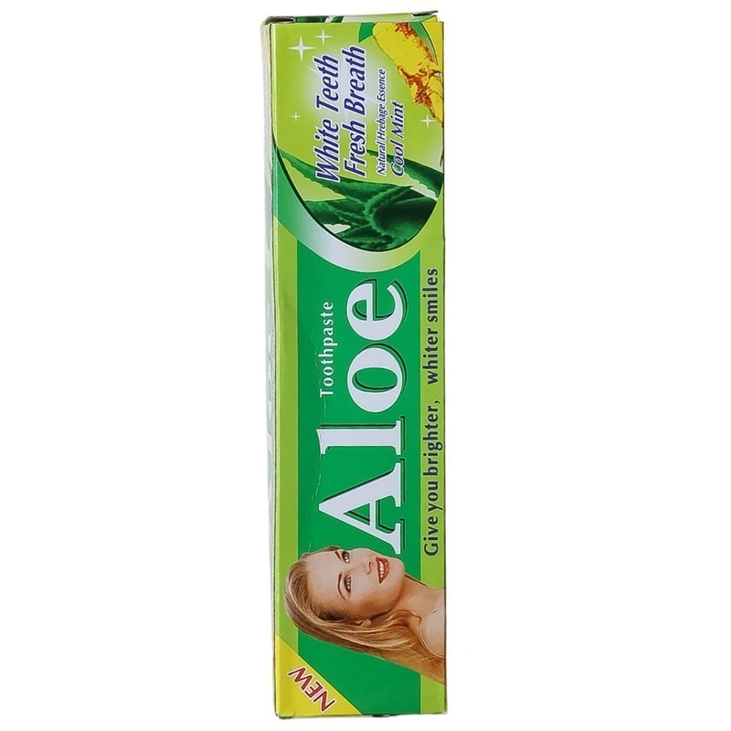 Aloe Toothpaste- Cool Mint (105G) - Best Before