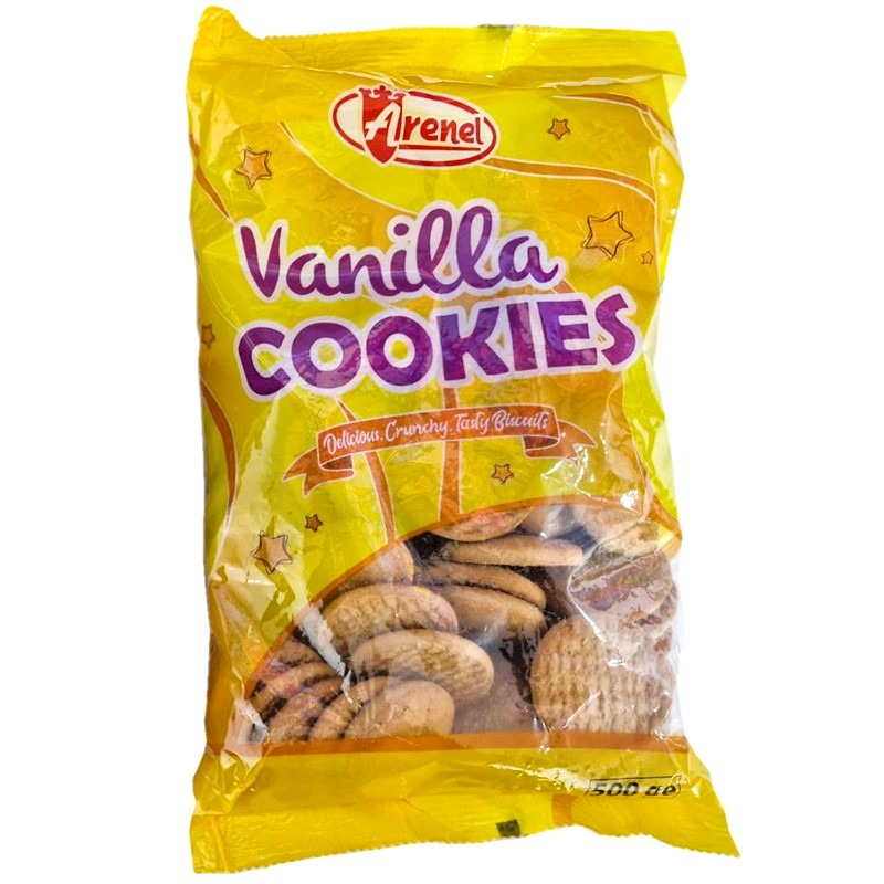 Arenel Vanilla Cookies (500G) - Best Before