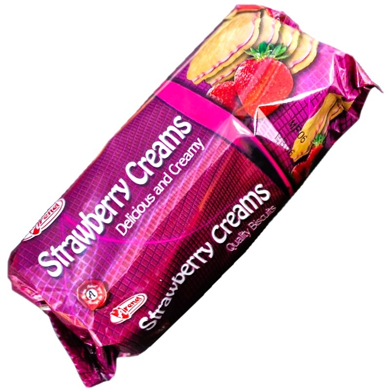 Arenal Strawberry Creams (150G) - Best Before