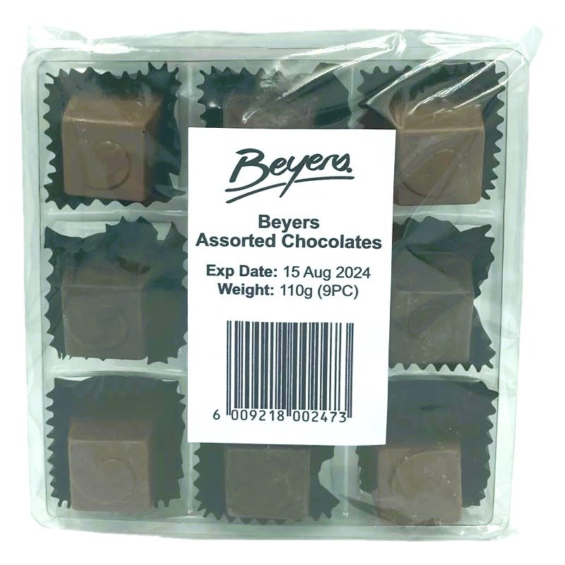 Beyers Assorted Chocolates (110G) - Best Before