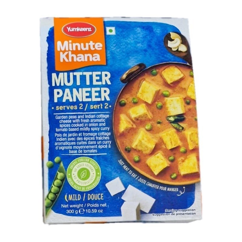 Yumkeenz - Mutter Paneer (300G) - Best Before
