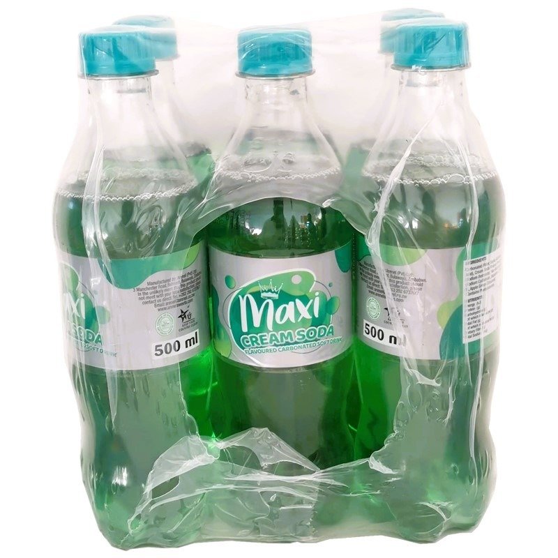 Maxi - Cream Soda (6X500ML) - Best Before