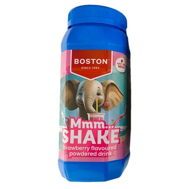 Boston - Mmm Shake Strawberry Powdered Drink (500G) - Best Before