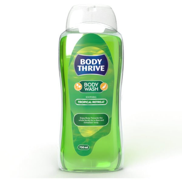 Body Thrive - Bbody Wash - Tropical Treat (750ML) - Best Before