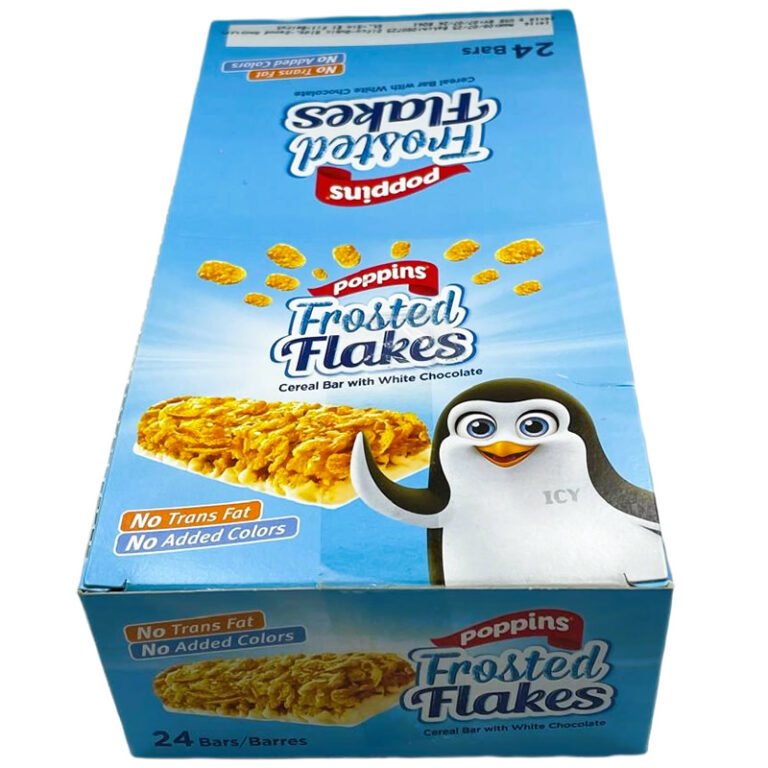 Poppins Bar Cookies & Cream (24x18G) - Best Before